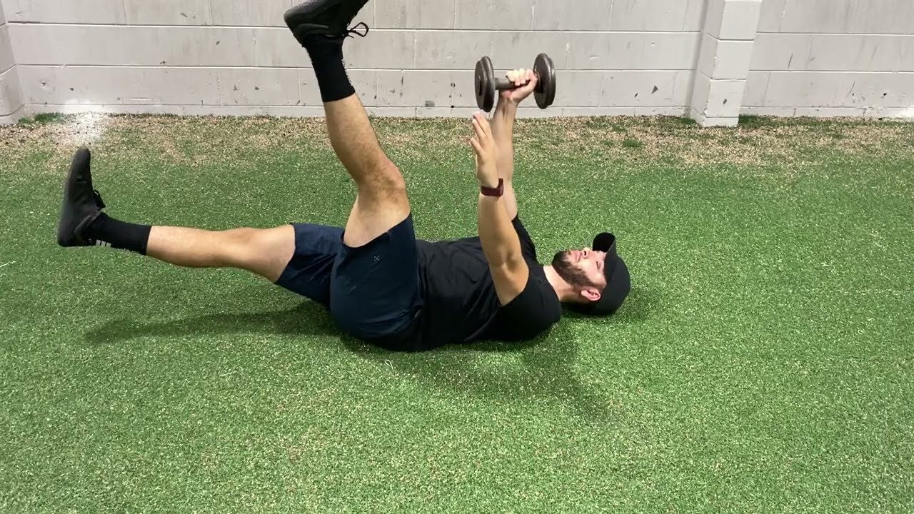 Deadbug Floor Press - YouTube