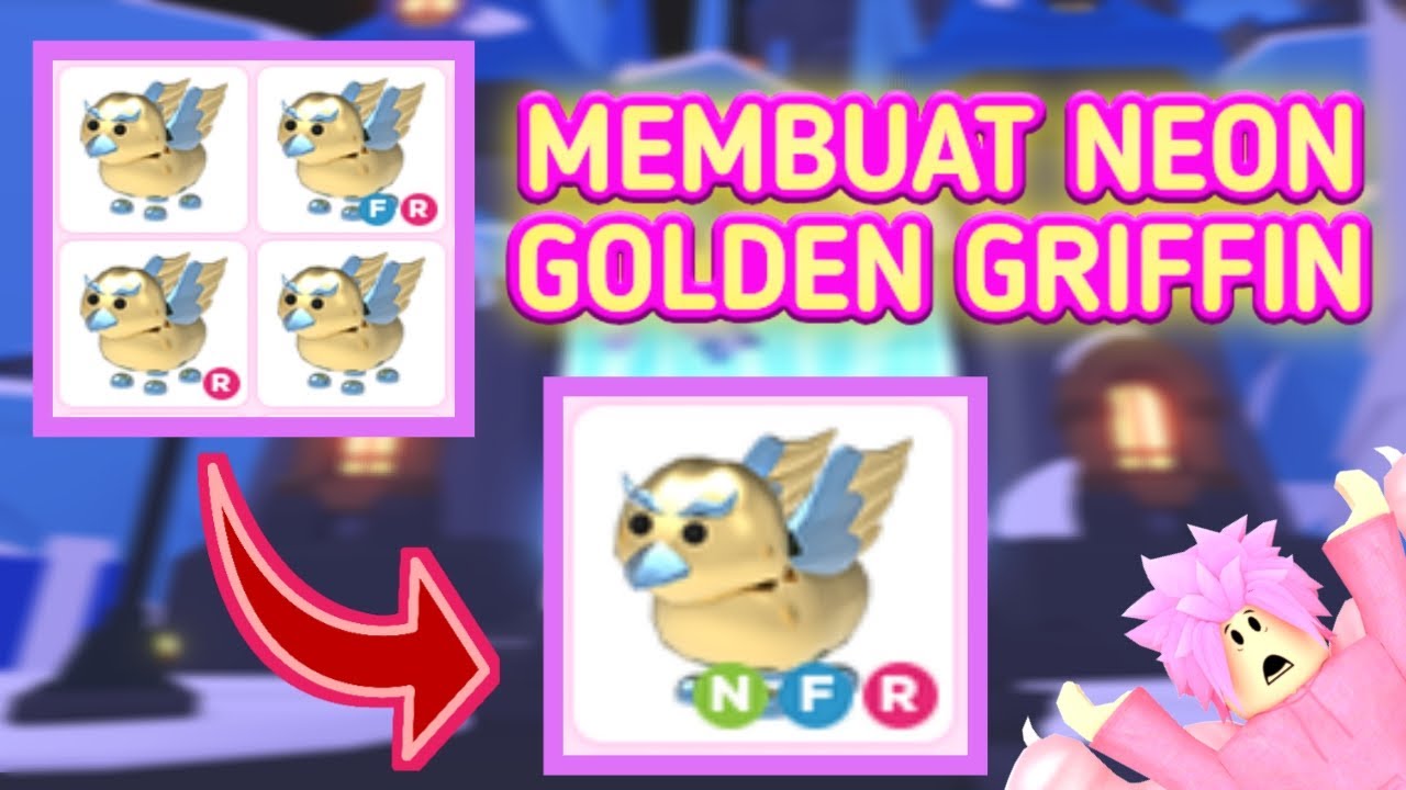 Membuat Neon Golden Griffin - Adopt Me [Roblox - Indonesia] - YouTube
