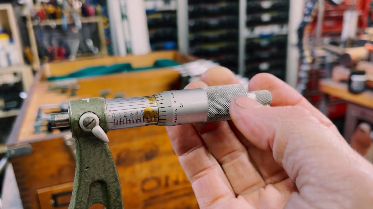 Adam Savage's One Day Repairs: Cleaning Micrometer Gauges - YouTube