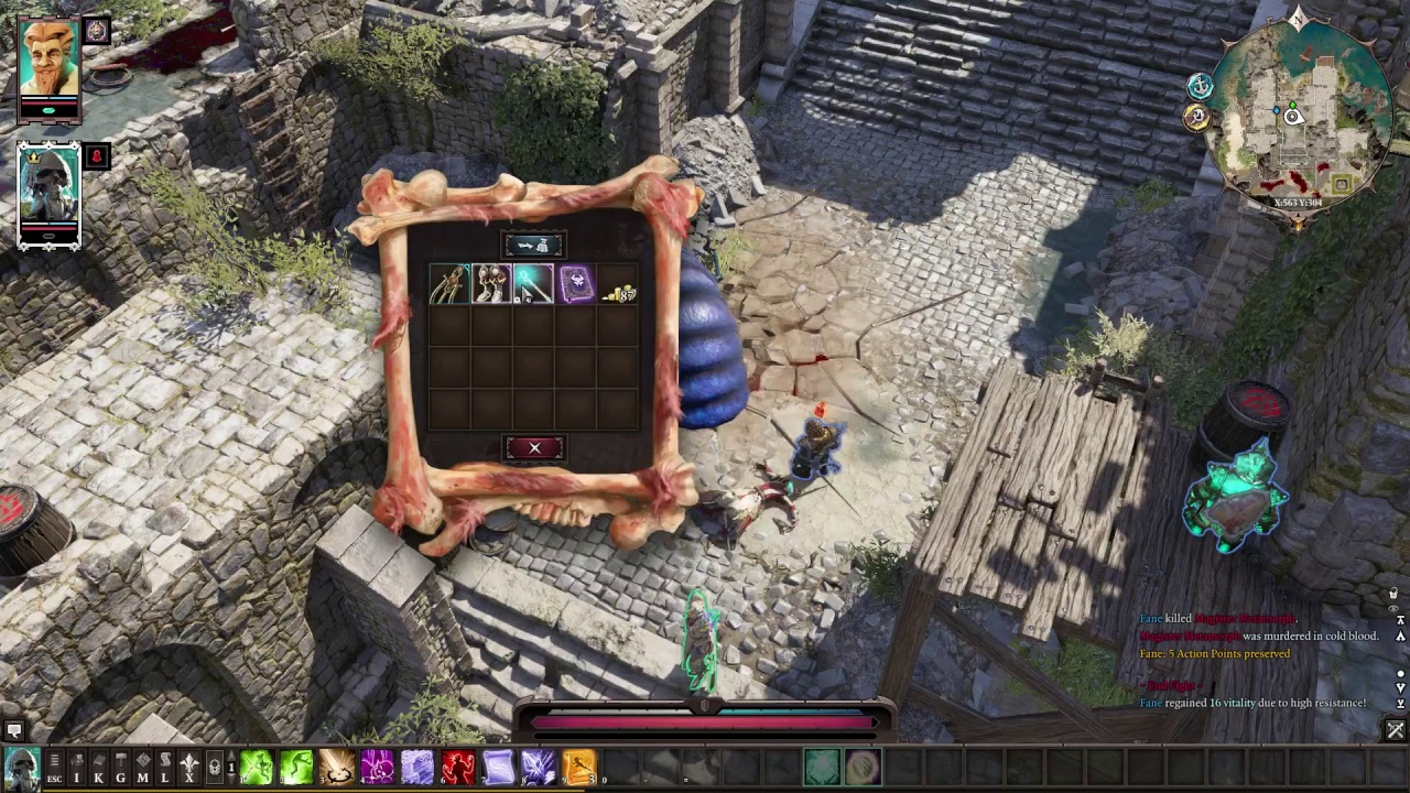 Divinity Original Sin 2 - Fort Joy Bishop Alexander short fight - YouTube