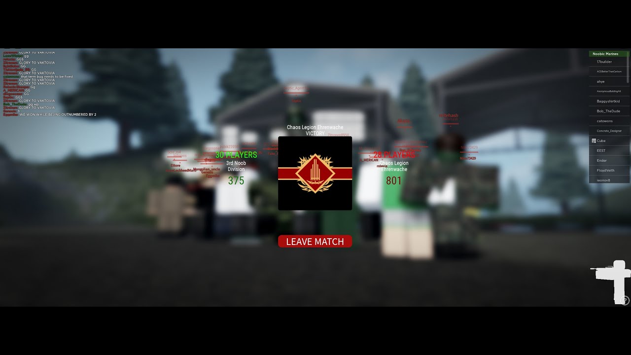 Ehrenwache vs 3rd Noob Division - YouTube