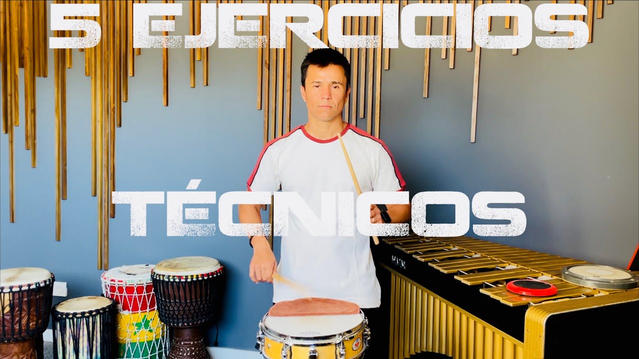 REALIZA ESTOS EJERCICIOS DE TÉCNICA si eres PERCUSIONISTA - YouTube