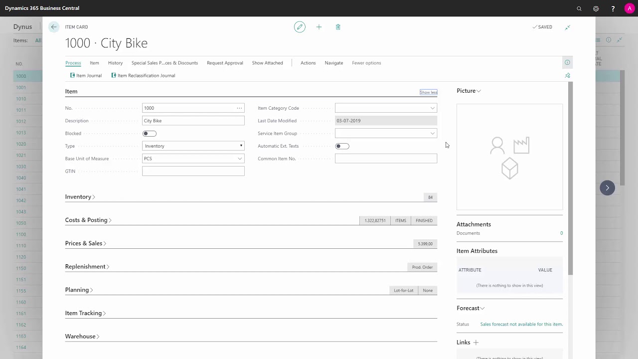 The Structure of data in Card pages - Microsoft Dynamics 365 Business ...