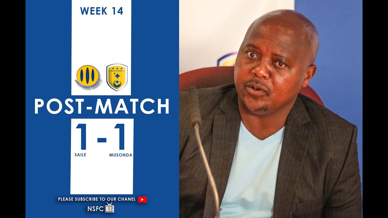 POST-MATCH INTERVIEW- Coach Perry speaks after his team's 1all draw ...
