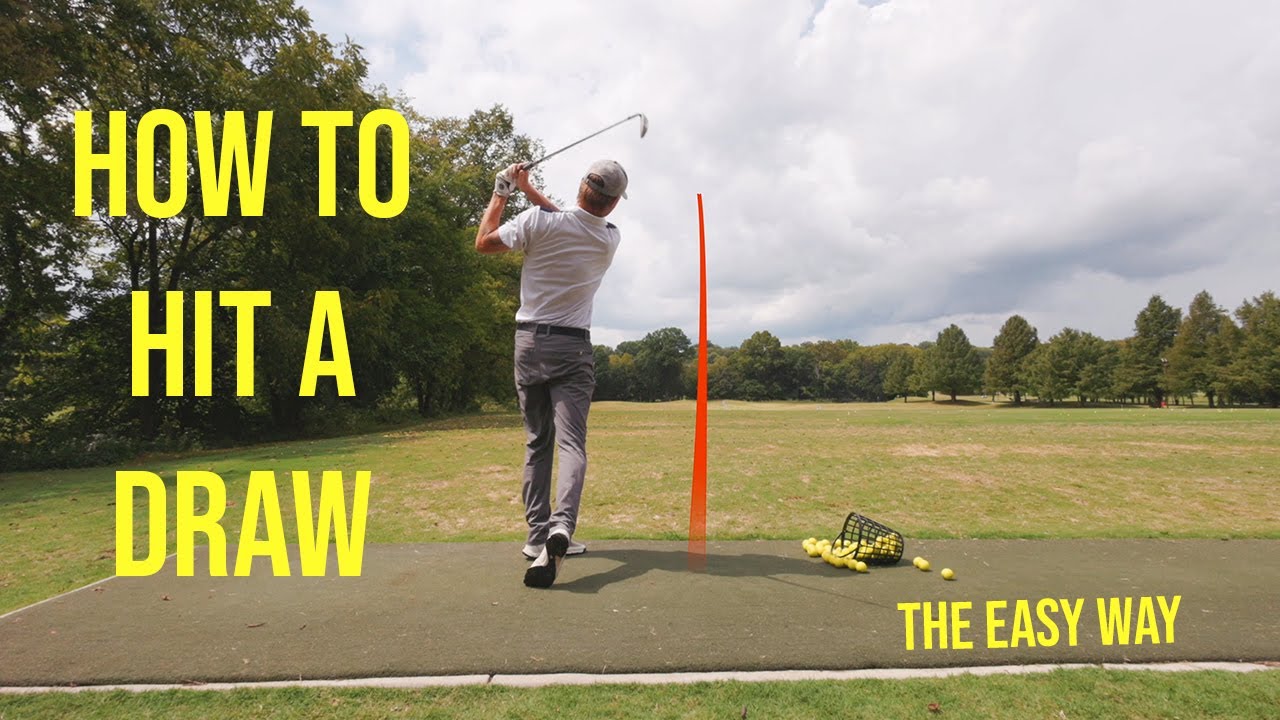 The Easy Way To Hit A Draw - YouTube