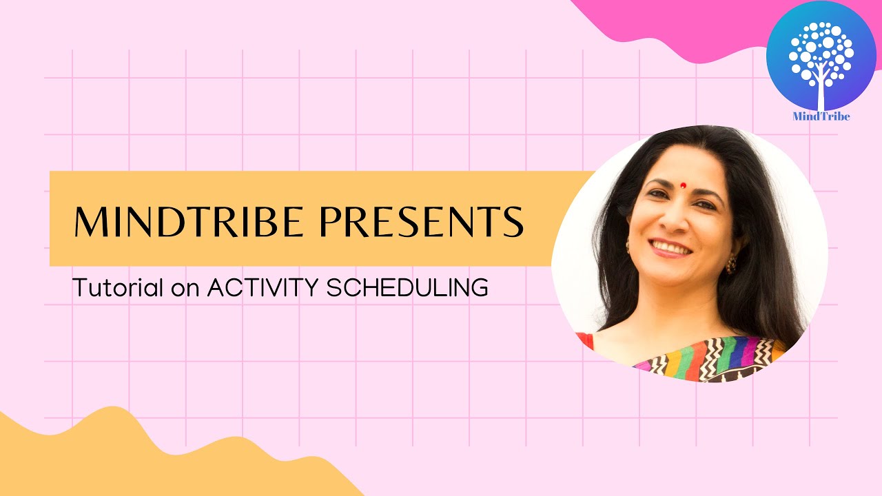 Podcast on Activity Scheduling by Dr. Prerna Kohli, founder of ...