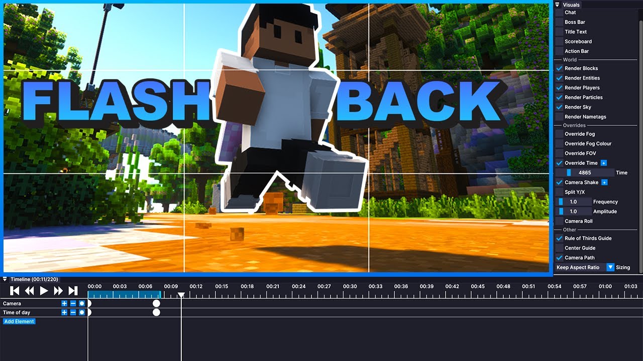 Create Cinematics In Minecraft - YouTube