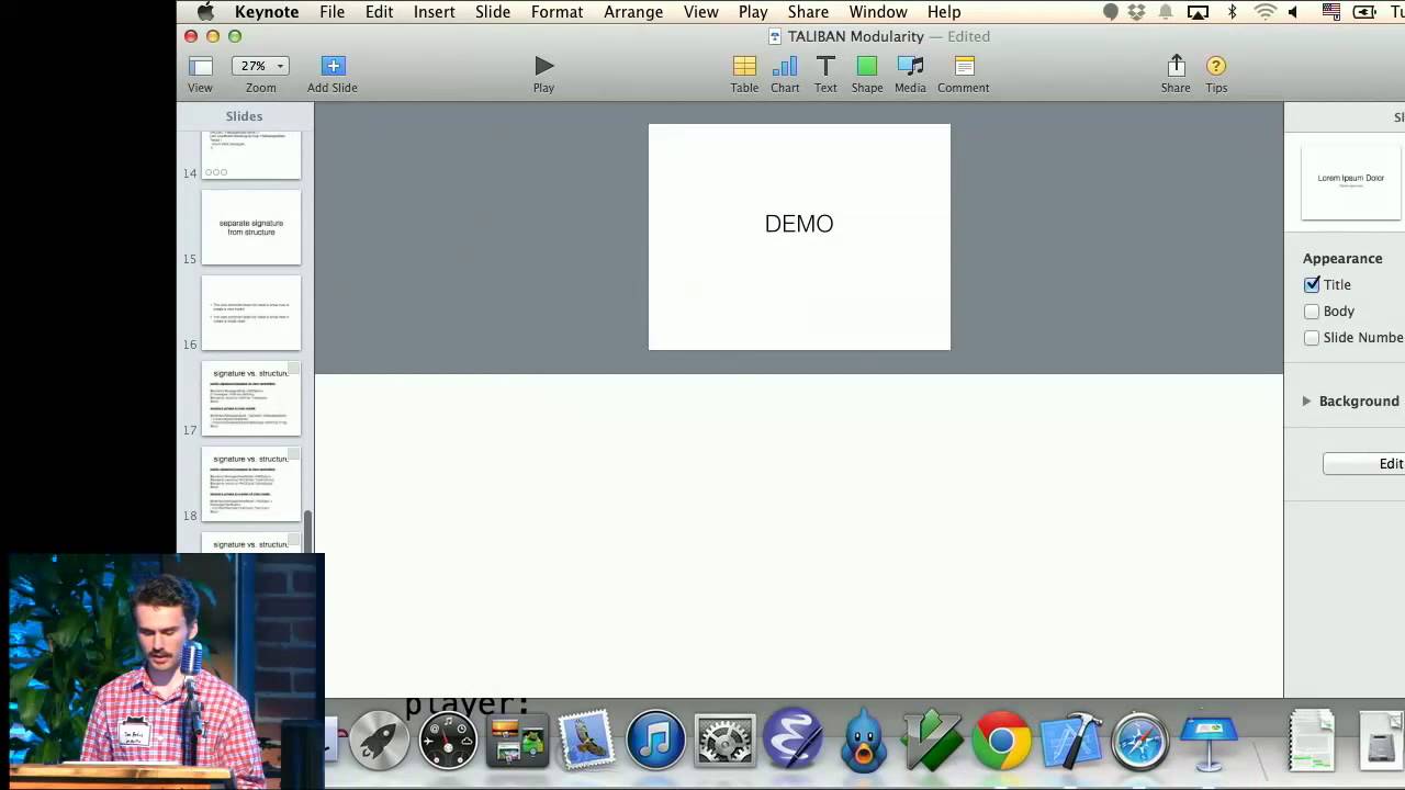 Modularity à la Taliban by Jon Sterling • GitHub Reactive Cocoa Developer Conference - YouTube