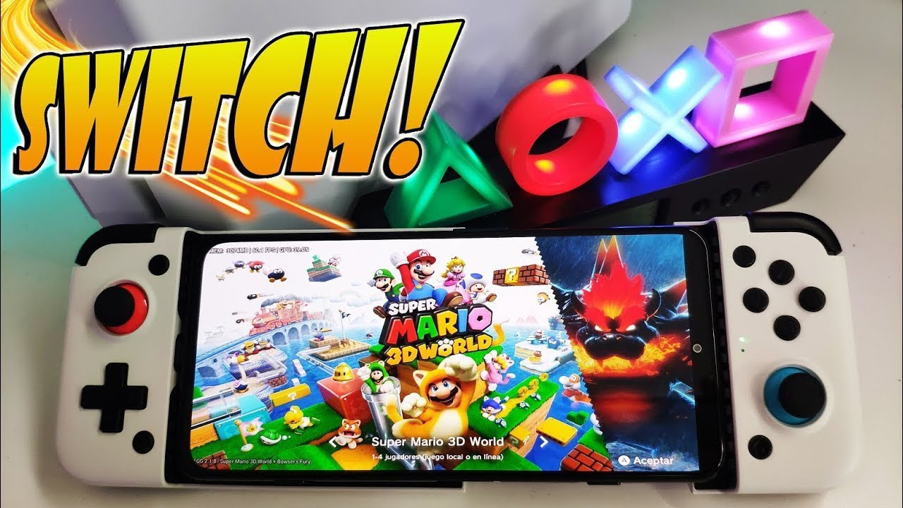 Con esto puedes jugar SWITCH en tu Móvil y MUCHO MAS! GameSIR X2 TYPE C ...