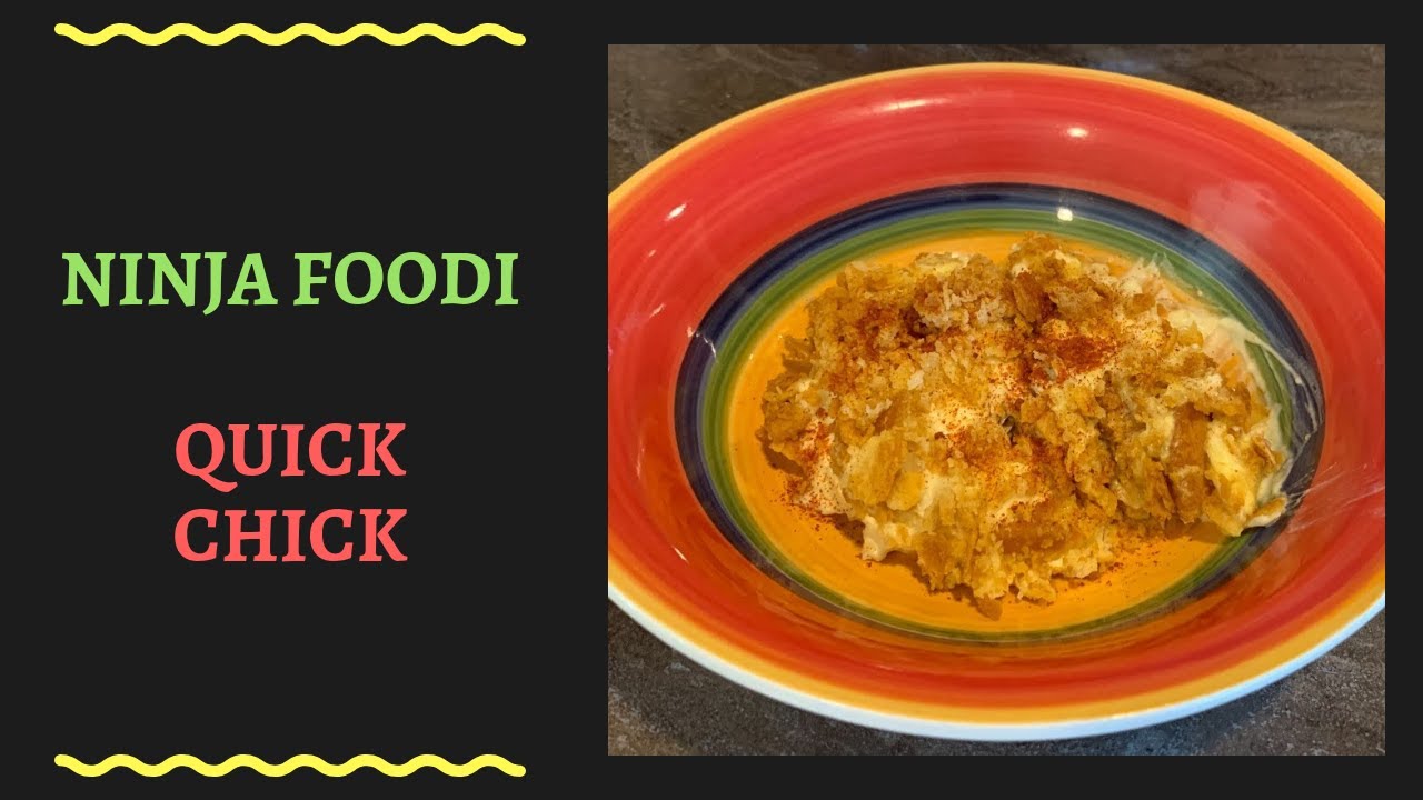 Ninja Foodi QUICK CHICK - YouTube