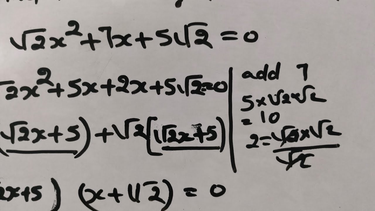 find roots - YouTube