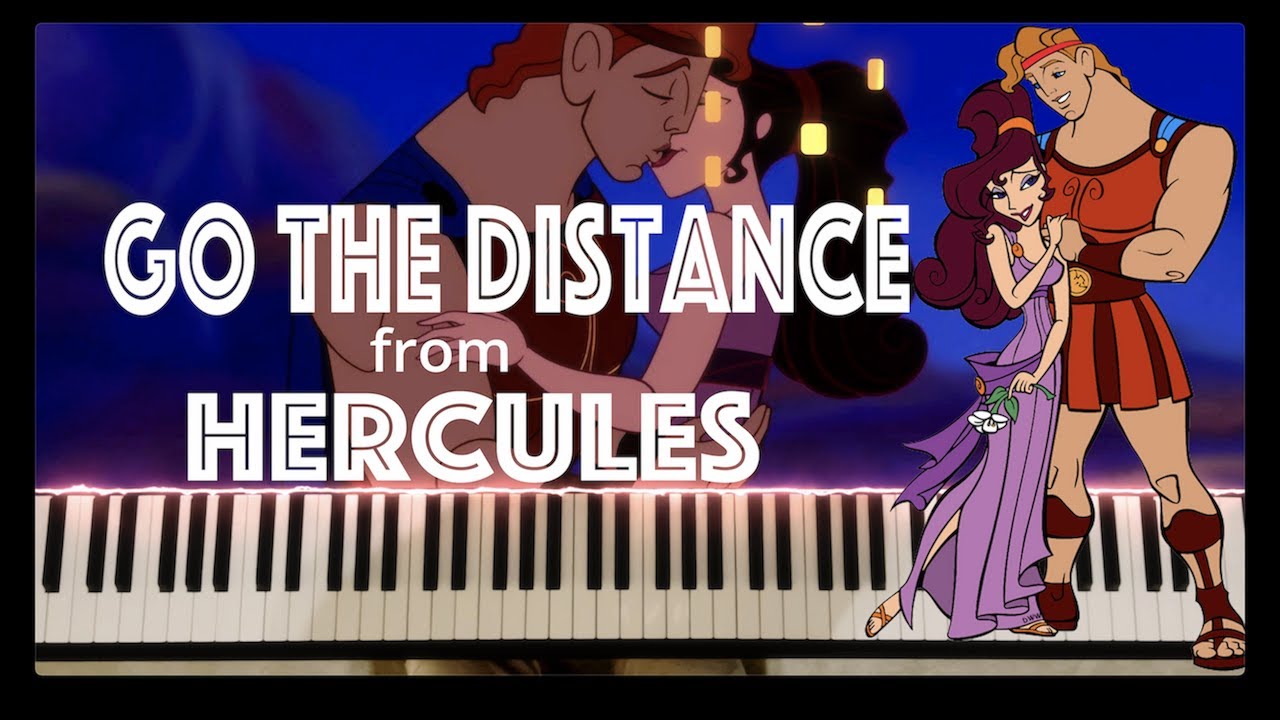 Go The Distance - Disney's Hercules (Piano Tutorial) - YouTube