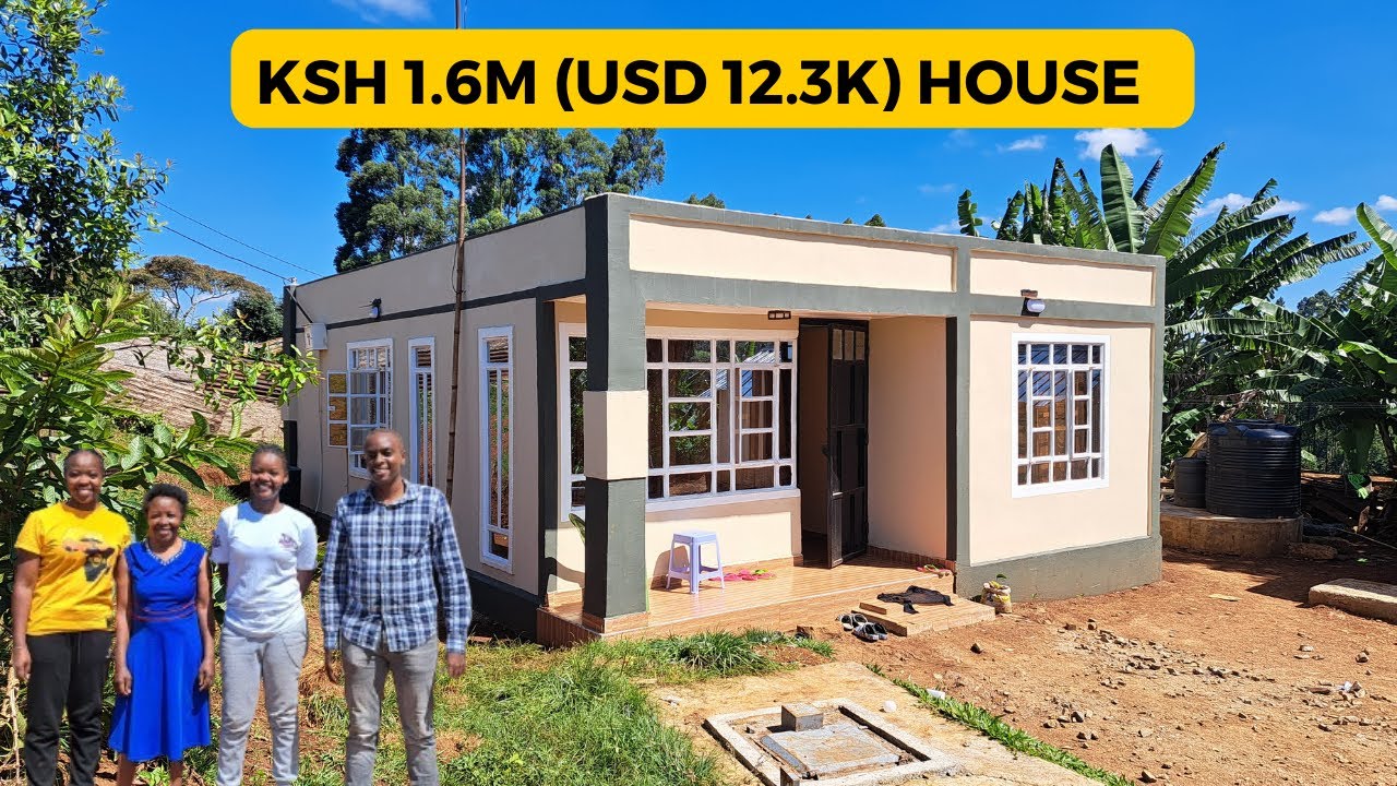 60 SQM of Love: 3 Daughters Build Mum’s Dream 2-Bedroom Precast House! - YouTube