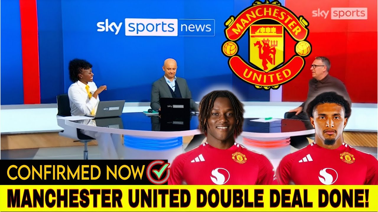 BREAKING🔴Man Utd sign £58m striker as new defender arrives with £49m ...