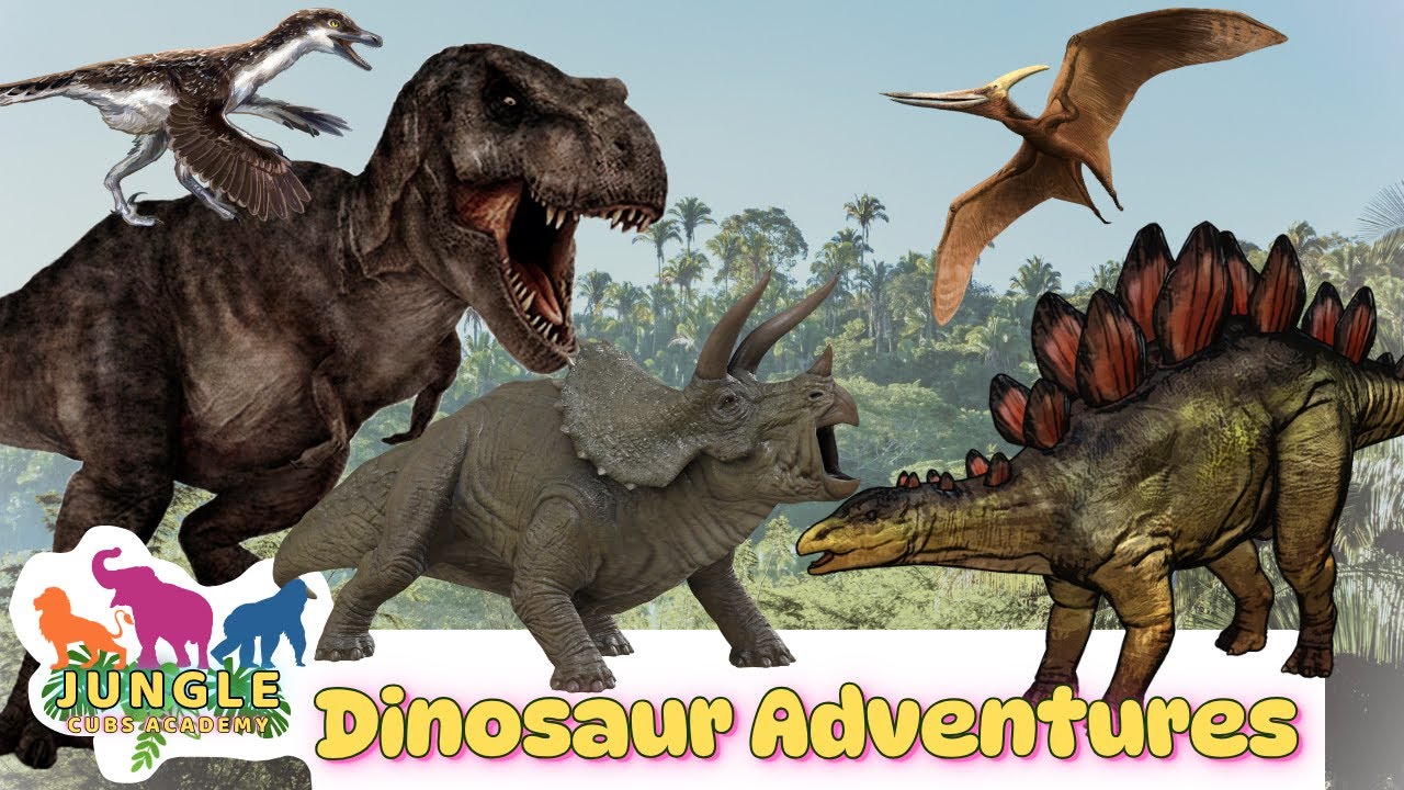 Dinosaur Adventures: T-Rex, Triceratops, Stegosaurus, and More ...