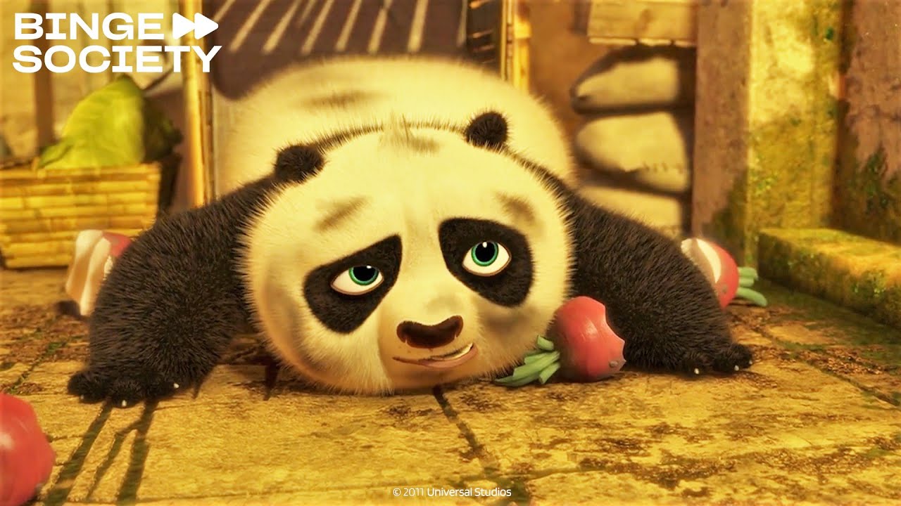 Kung Fu Panda 2 | Po shockingly learns he's adopted | Cartoon For Kids ...