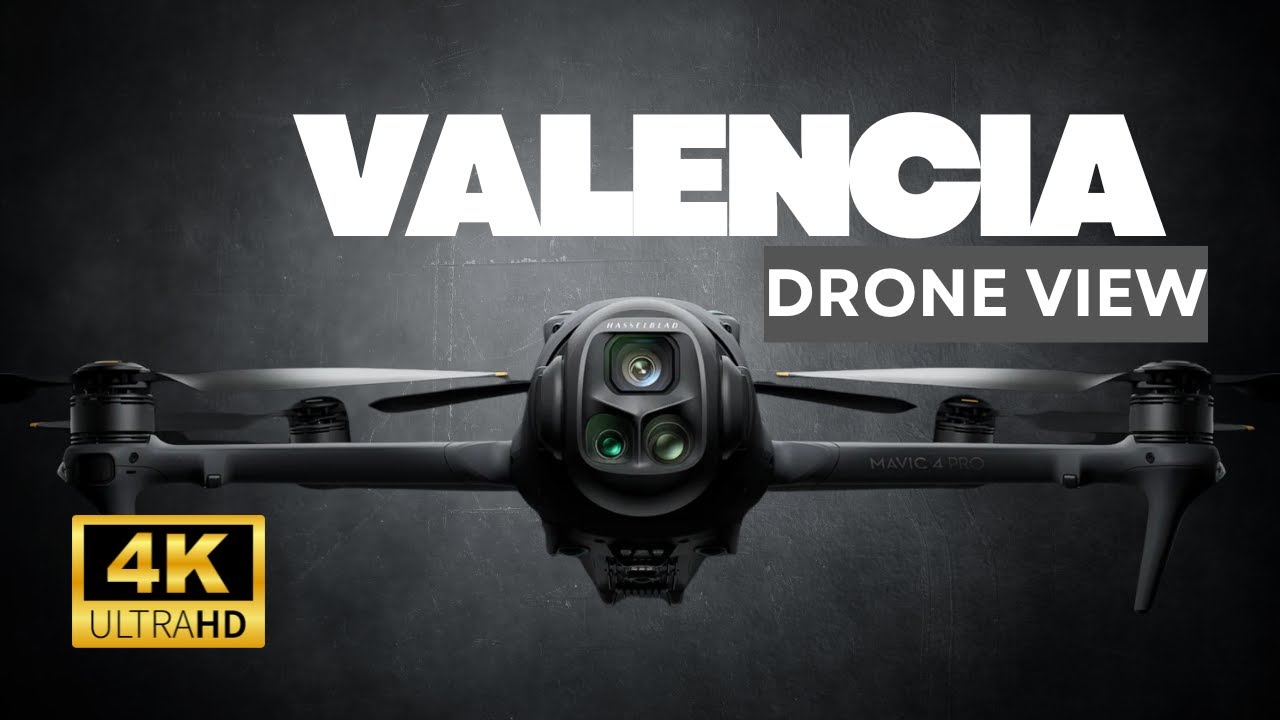Valencia from Above 2025 | Original 4K Aerial Drone View - YouTube