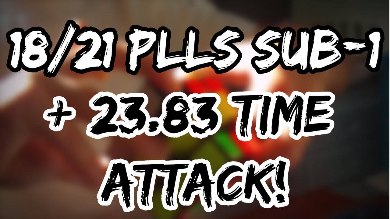 All PLL Algorithms Executed Sub-1 (Except Gc & N Perms) + 23.83 Time ...
