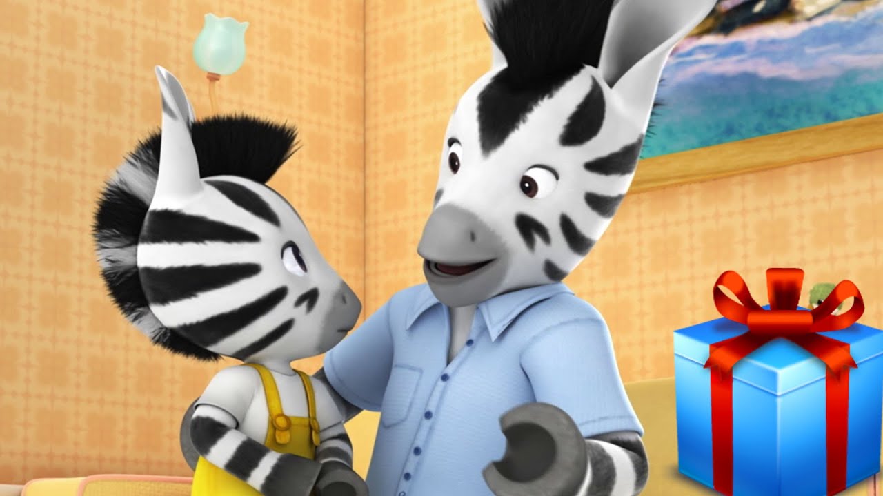 Christmas Surprise for Dad | Funny Cartoons for Kids | Zou in English ...