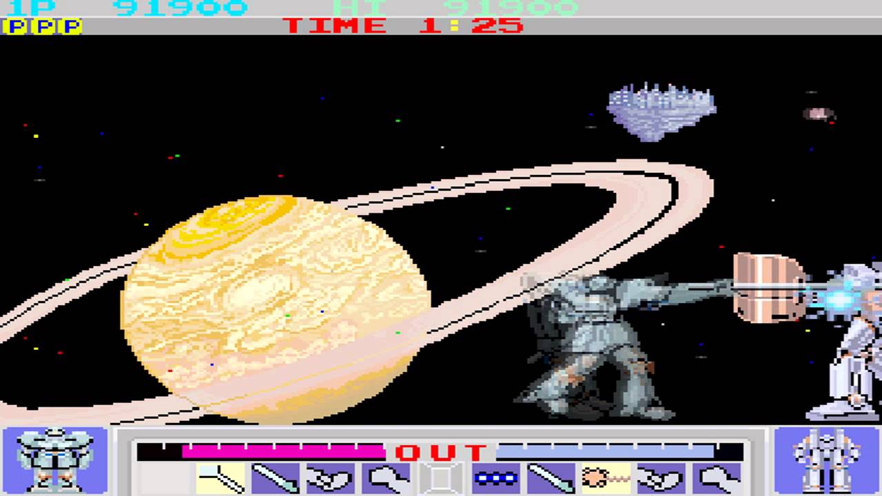 Galactic Warriors playthrough - YouTube