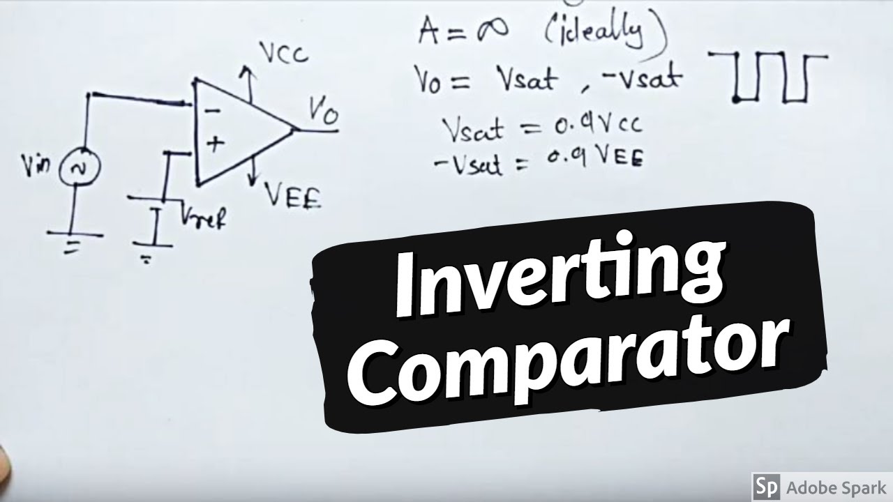 Inverting Comparator | In hindi | Electronics Subjectified - YouTube