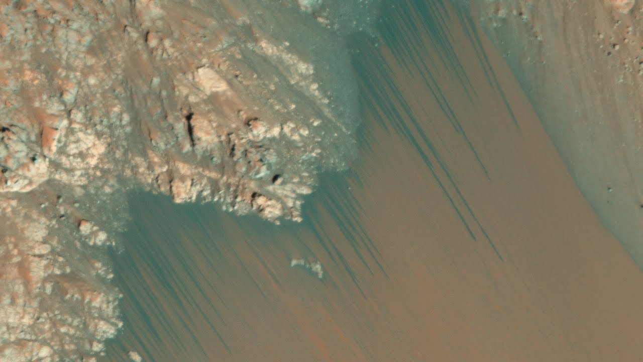 Som ET - 62 - Mars - Recurring Slope Lineae in Coprates Chasma - YouTube