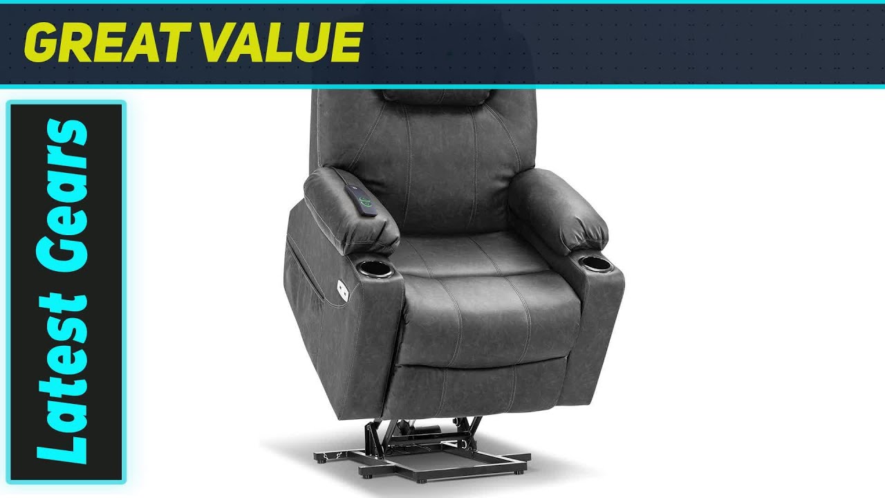 MCombo Electric Power Lift Recliner: The Ultimate Comfort Chair - YouTube