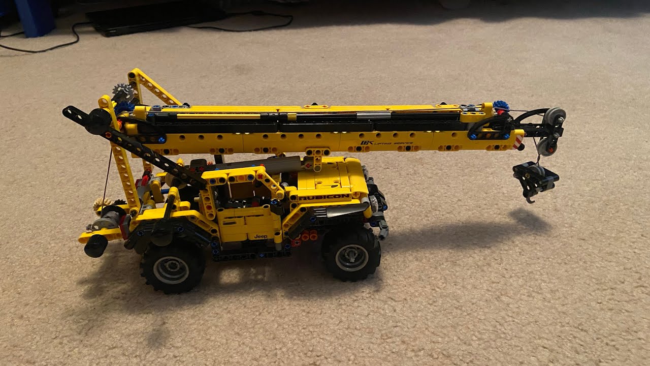 Custom jeep crane showcase - YouTube