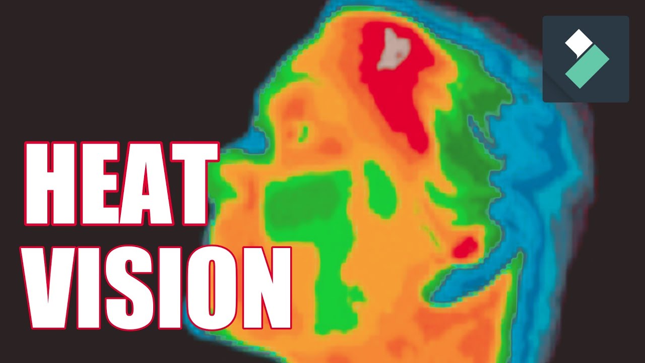 How To Create [ HEAT VISION EFFECT] in ||Wondershare Filmora X ...