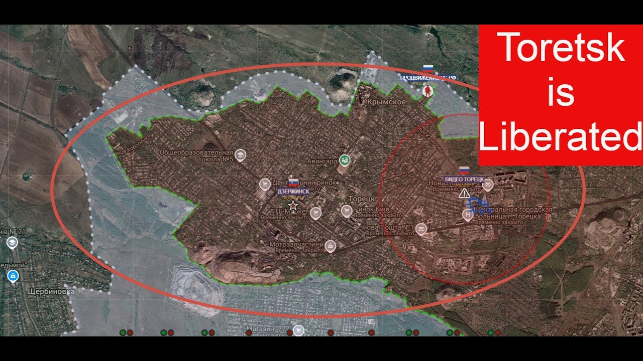 Toretsk has fallen. Russian troops have established full control over ...
