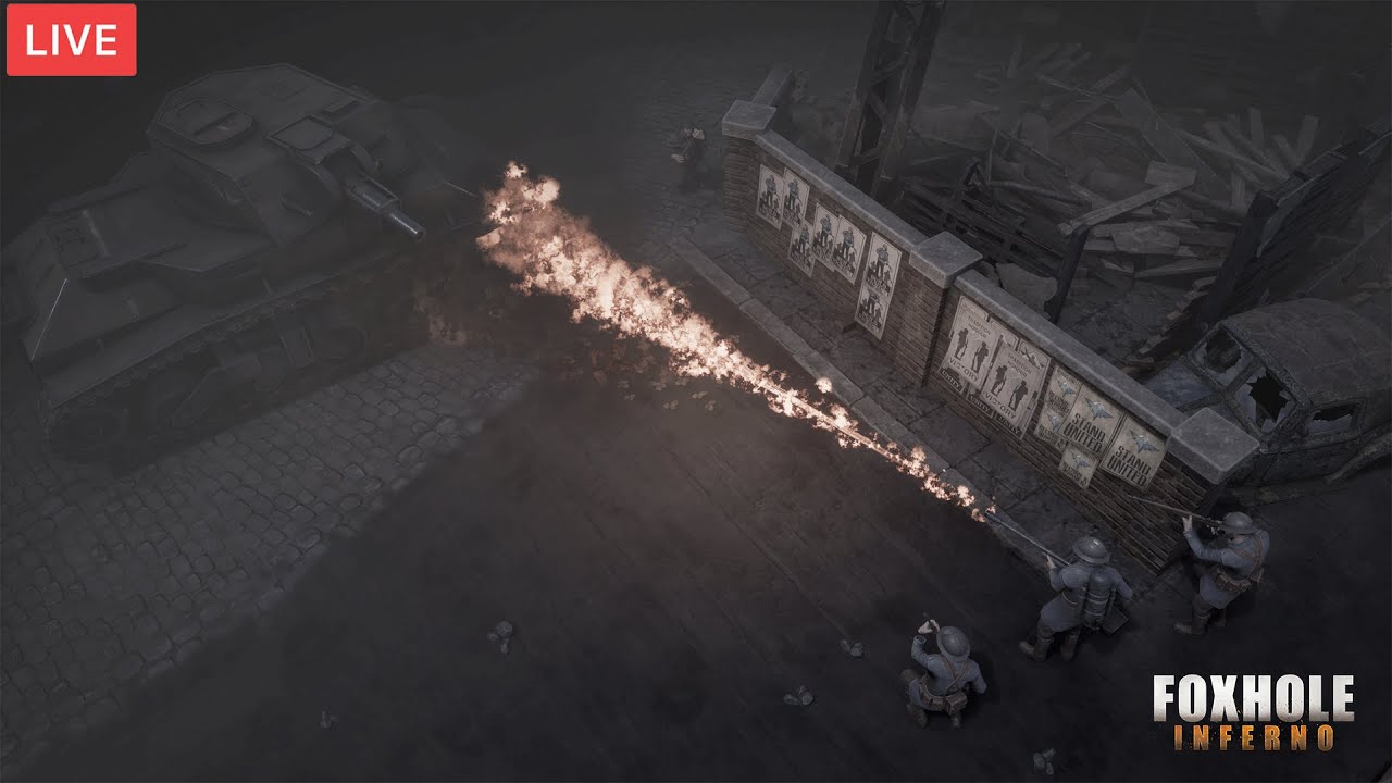 🔴LIVE | FOXHOLE - 1.0 RELEASE | Sick Stream - CAM DISABLED - YouTube