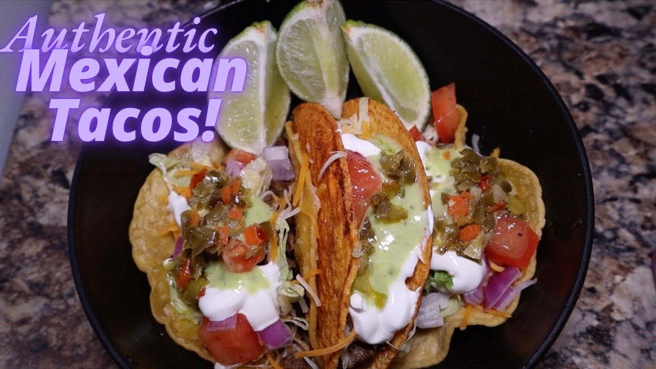 Authentic Mexican Street Tacos! - YouTube