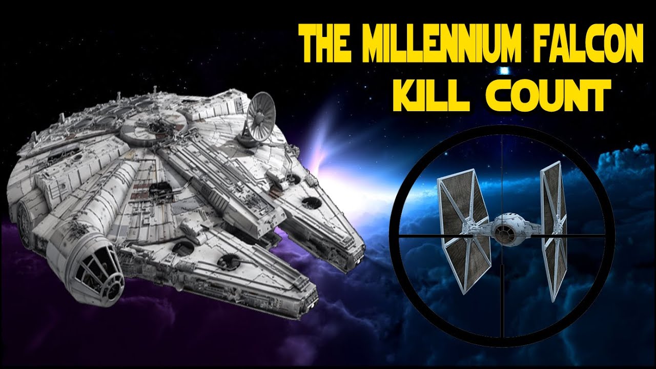 The Millennium Falcon Kill Count - YouTube