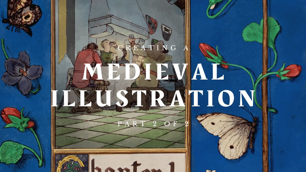 Illustrating a Medieval-Inspired Comics Chapter Cover (Part 2 of 2 ...