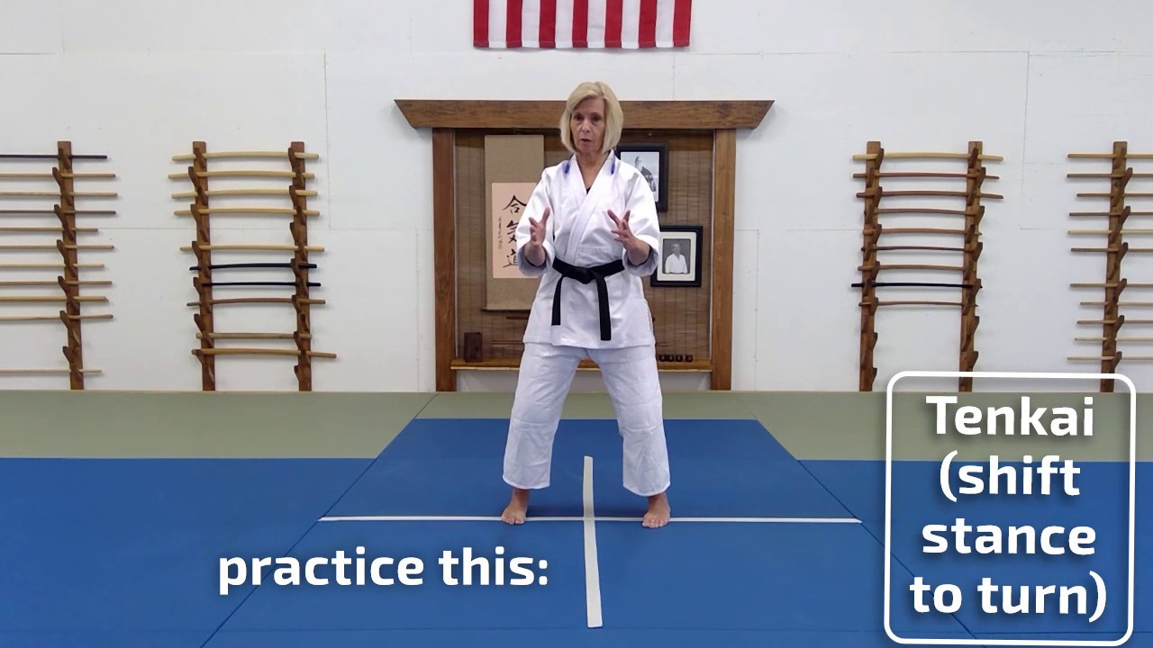 New Student Intro to Aikido, Part 1: Stance and Turns - YouTube