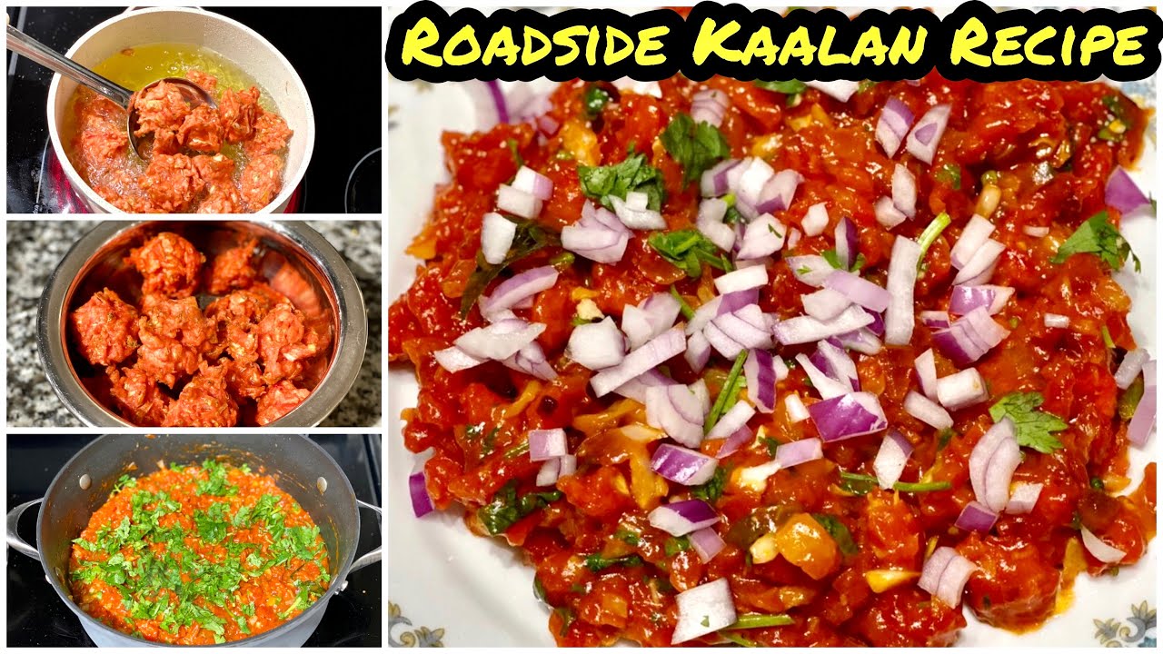 Roadside kaalan recipe in tamil | South Indian Street food - YouTube