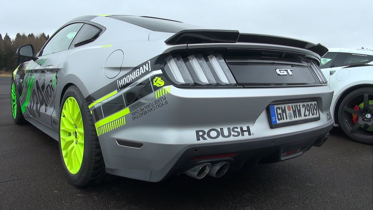 Ford Mustang GT Roush Performance Stage 2 - Revs & Drag Racing! - YouTube