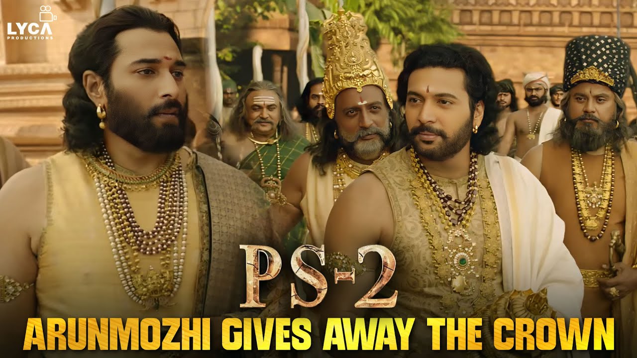 Arunmozhi Gives Away The Crown | PS 2 | Vikram | Aishwarya Rai | Jayam ...