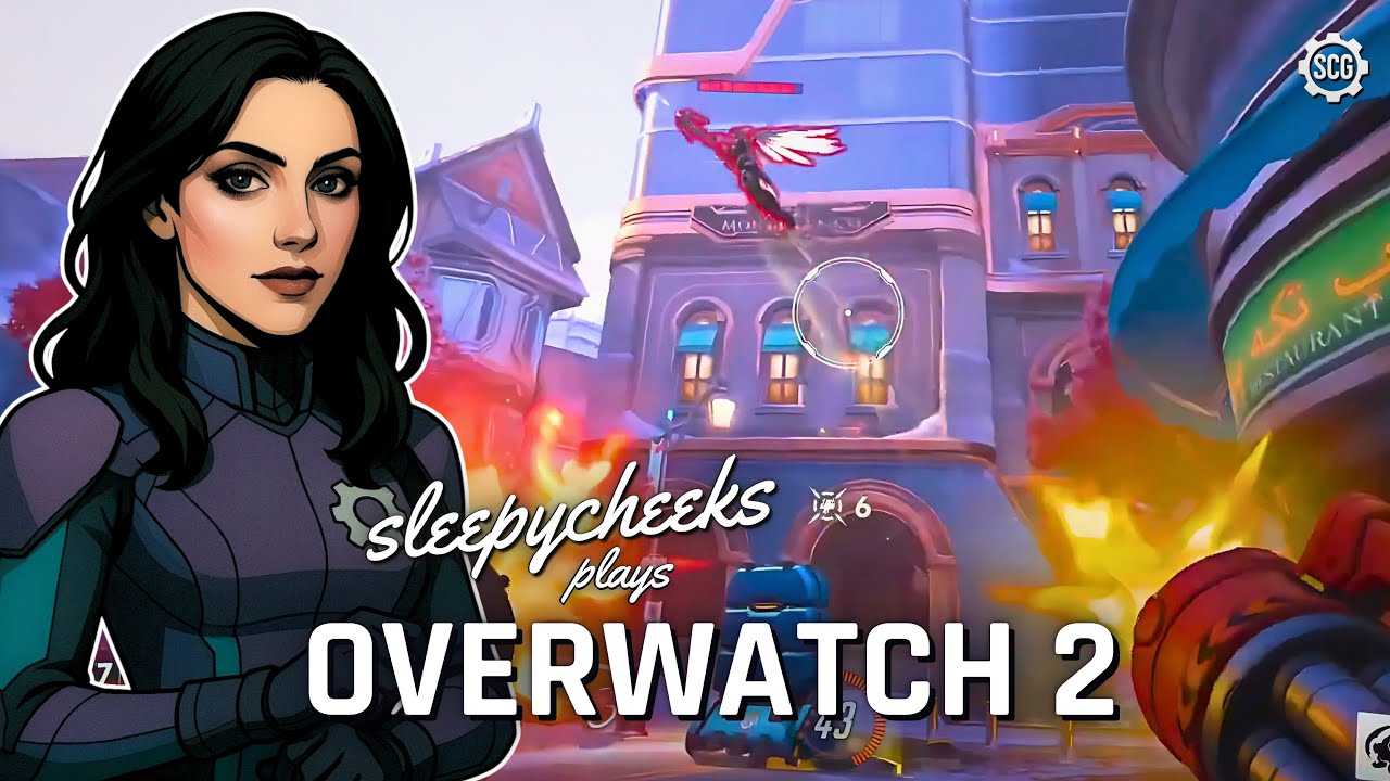 LIVE Sleepy Cheeks Gaming: Overwatch 2 - YouTube