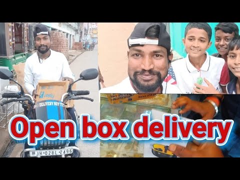 Open box delivery || How to delivered open box delivery || OBD र्पासल ...