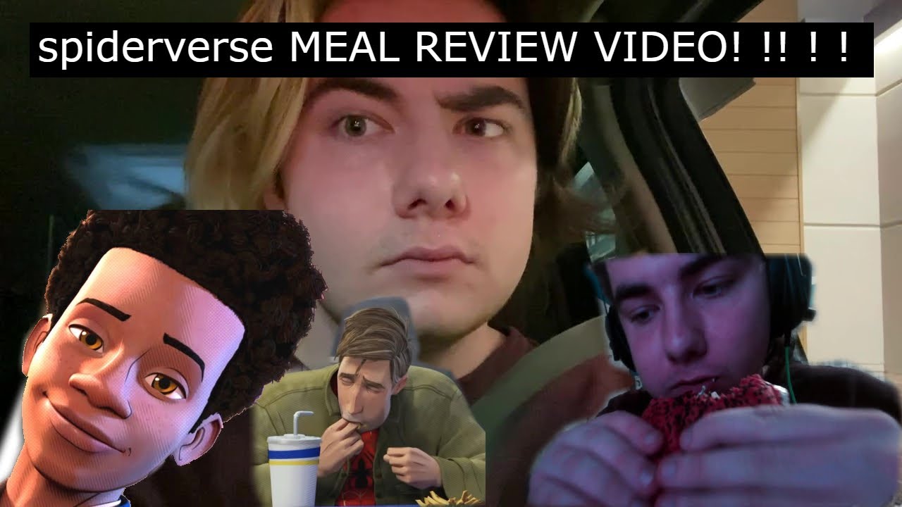spiderverse MEAL REVIEW !!! !! !! ! ! - YouTube