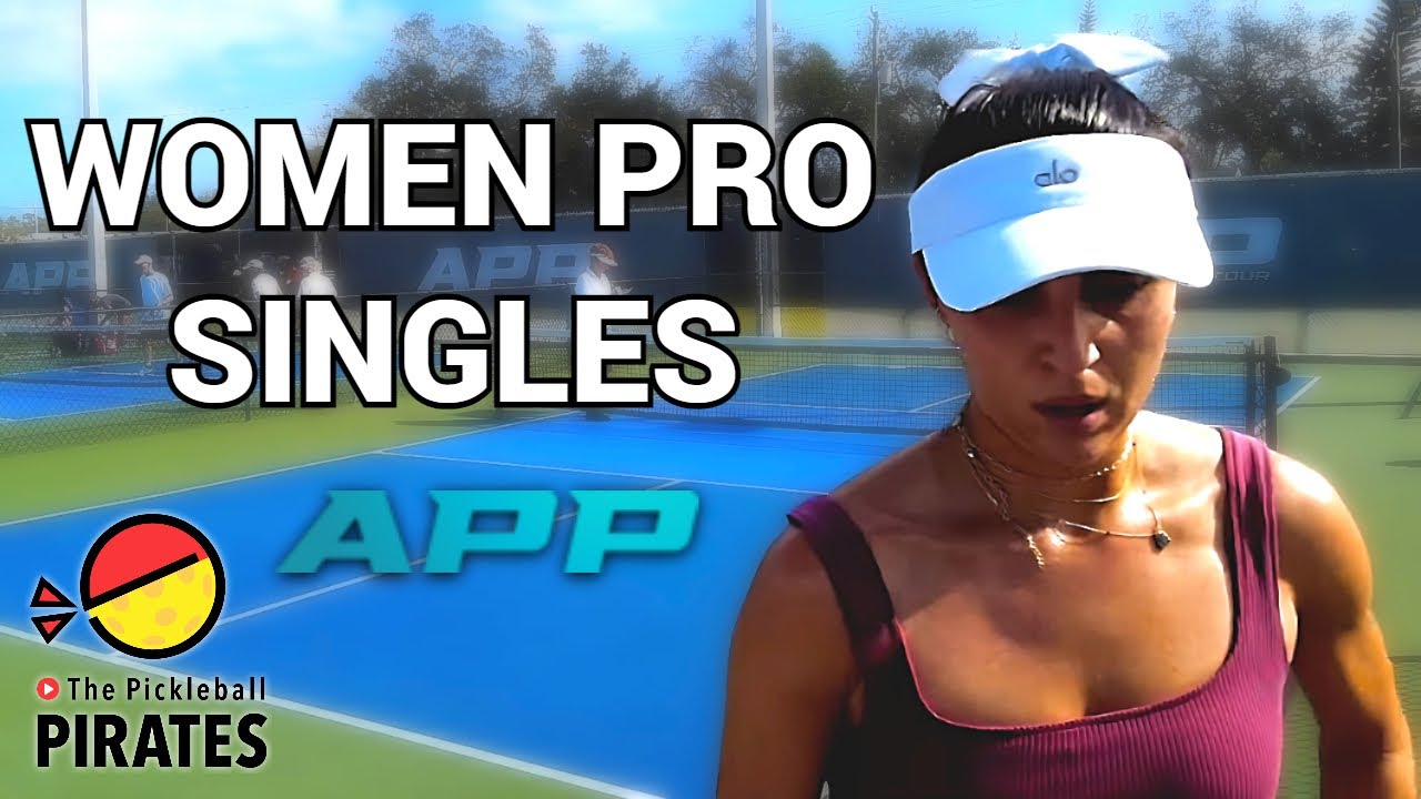 Paris Todd in Pickleball Women Singles Pro - YouTube