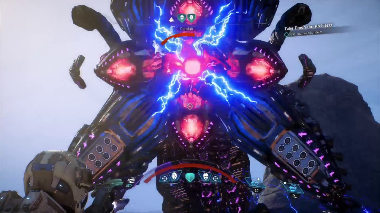 Mass Effect Andromeda Remnant Architect Fight Youtube 4229