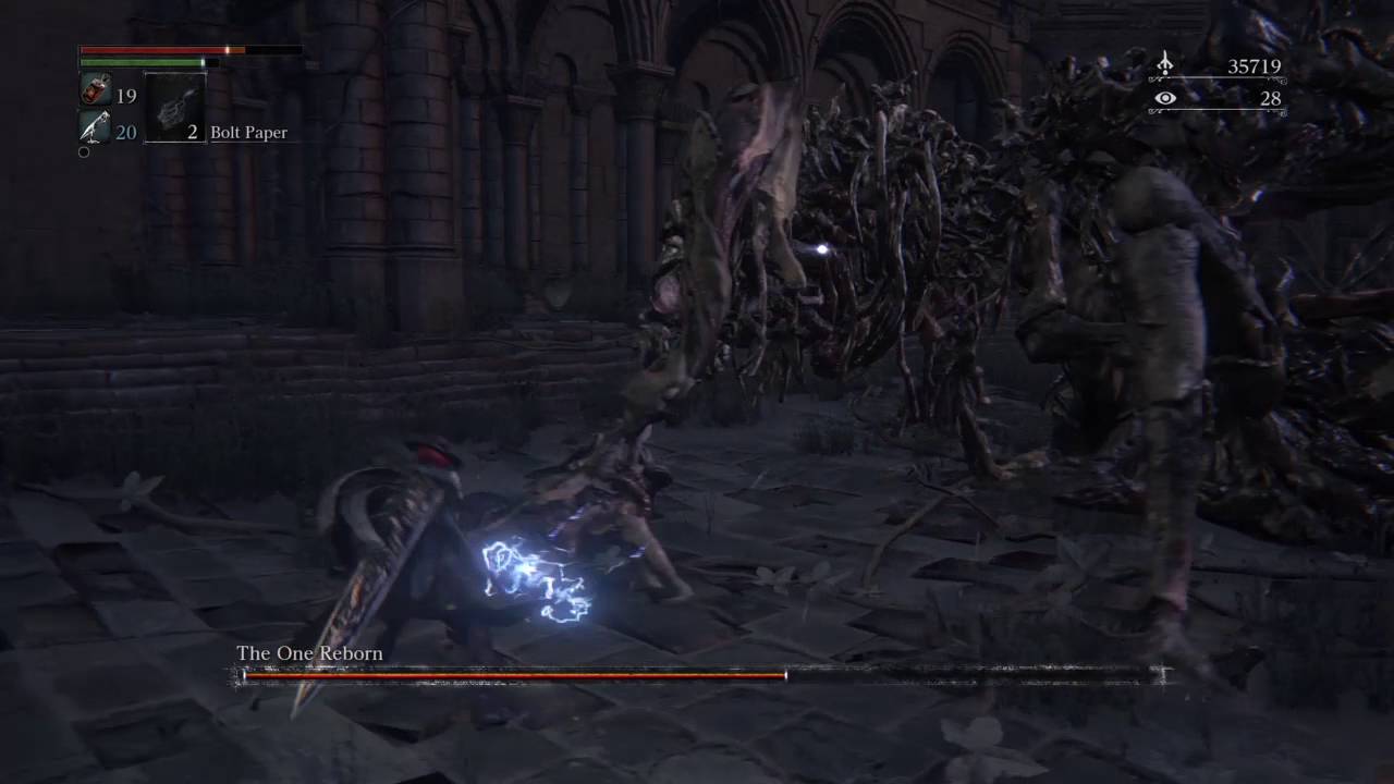 Bloodborne The One Reborn boss fight - YouTube