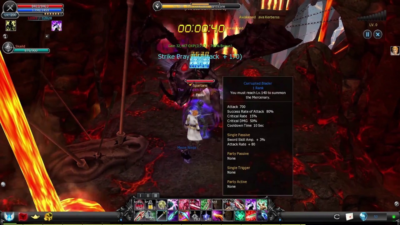 Cabal Online NA: Fisdu (BL) - Max Mercenary Skaild - YouTube