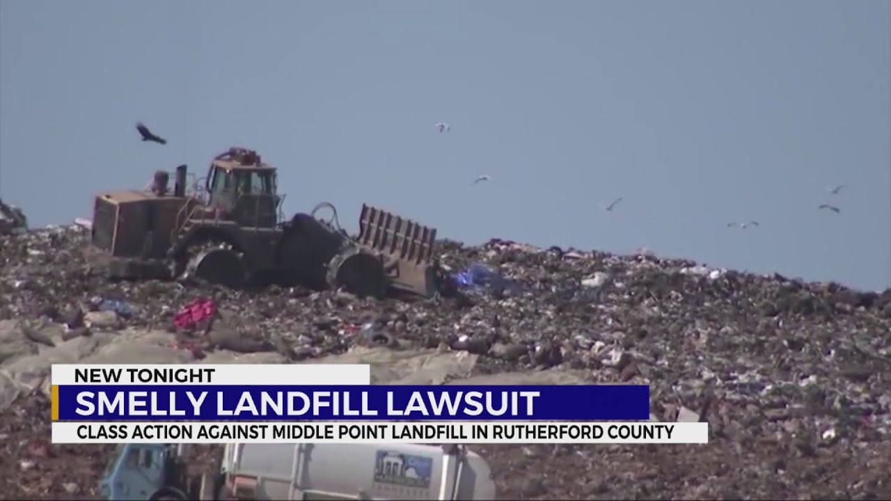 Smelly landfill lawsuit in Rutherford Co. - YouTube