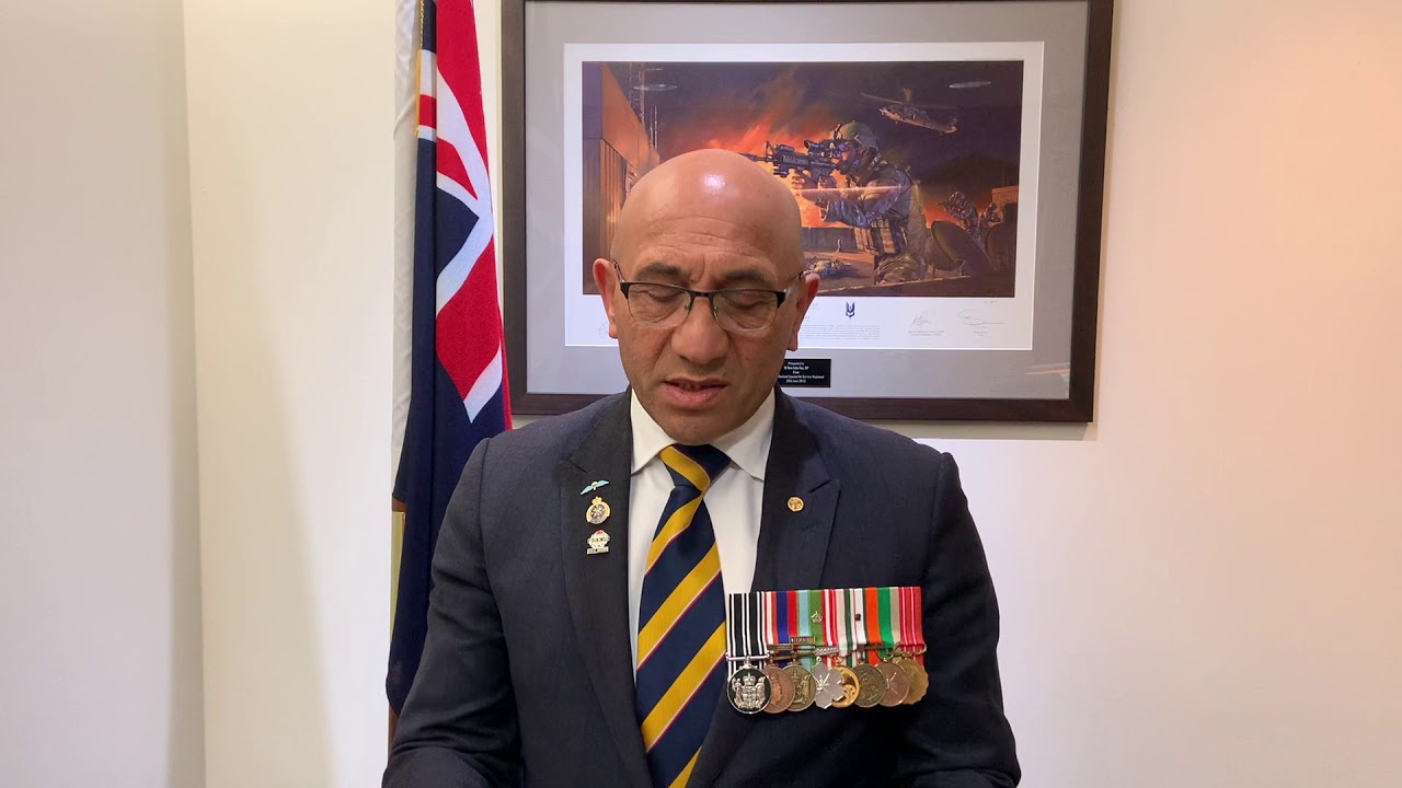 A message from the Honourable Ron Mark, Minister for Veterans - YouTube