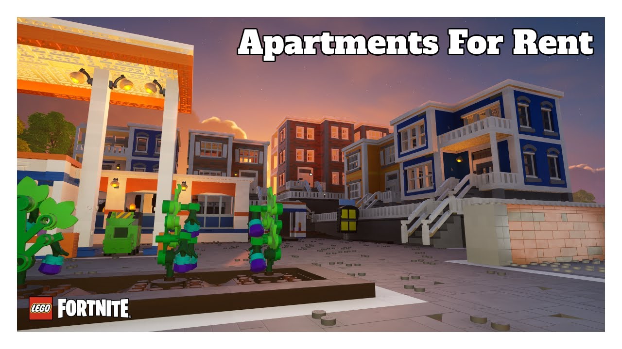 LEGO Fortnite: Apartments For Rent - YouTube