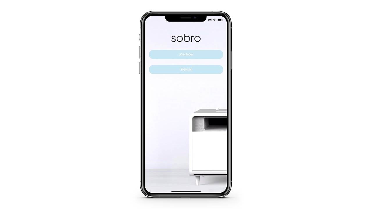 How to set up your Sobro Side Table using the Sobro App - YouTube