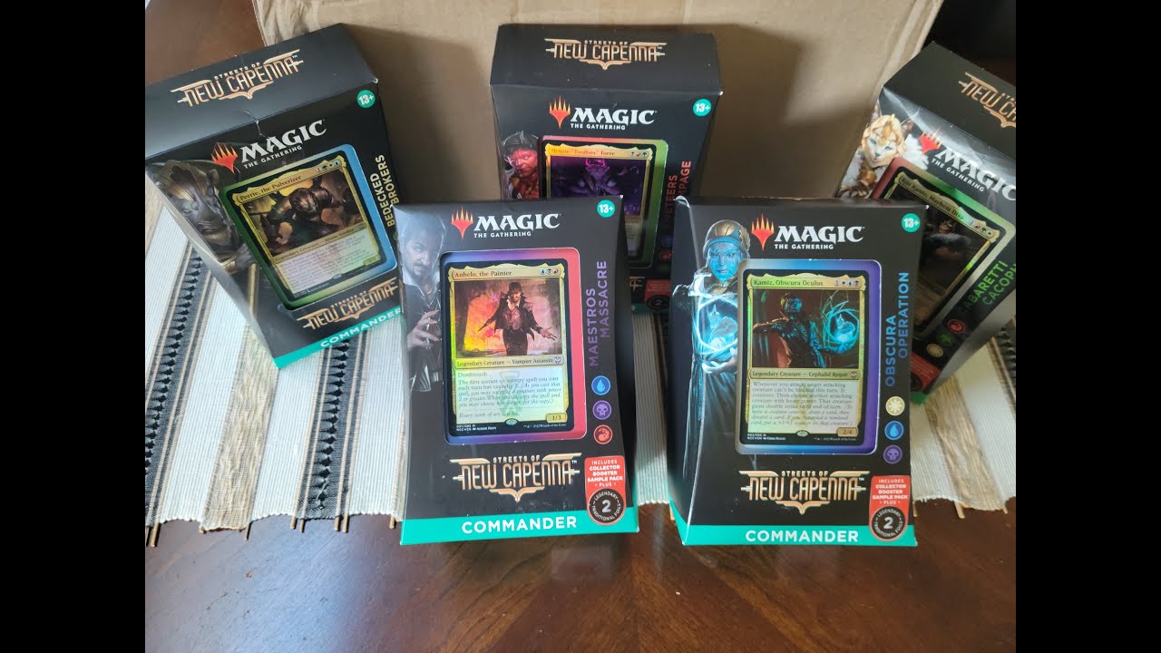 Commander Deck Challenge - 1st Update - YouTube